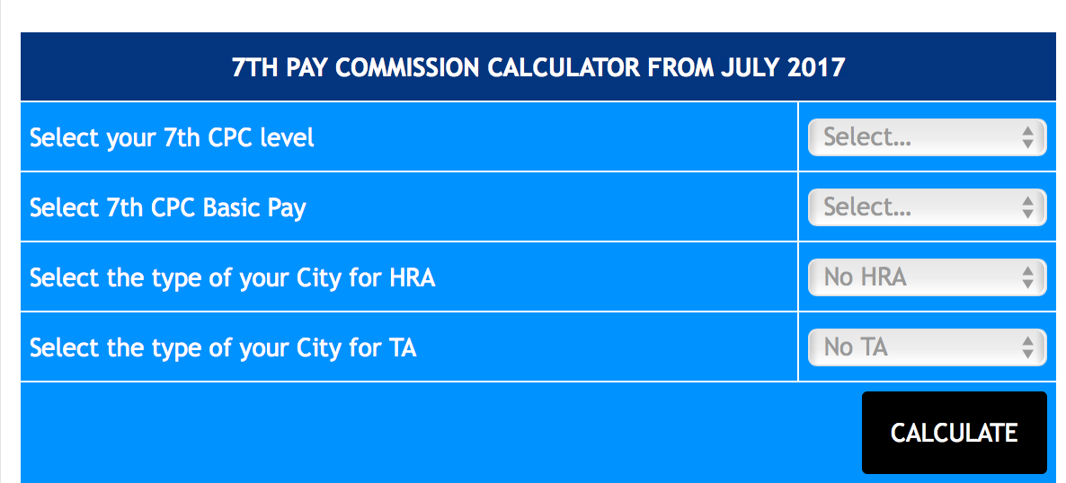 Goa Salary Calculator 2018 Govtempdiary