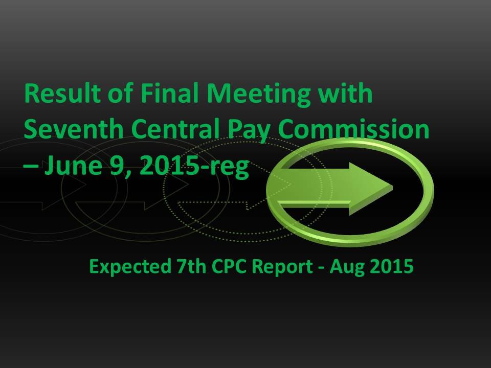 Finalization of the 7th pay commission report is underway, no further ...