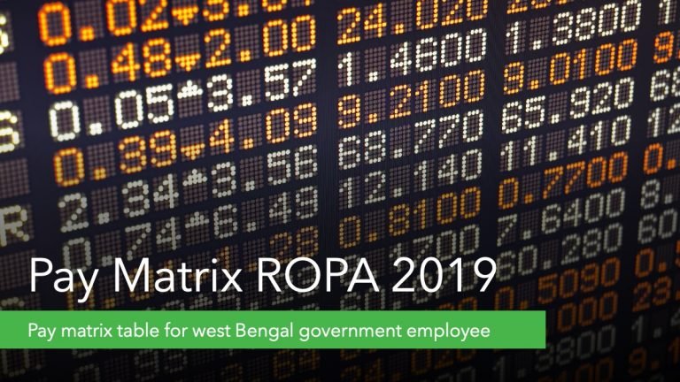 Pay Matrix ROPA 2019 – Govtempdiary
