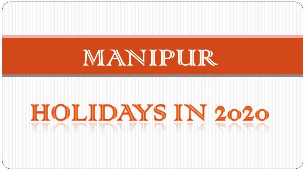 Manipur Holidays List 2020 - Govtempdiary